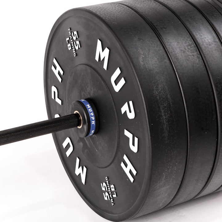 Training bumper plates kit 4.0 Murph® 385lbs / Bar all-black zinc ...